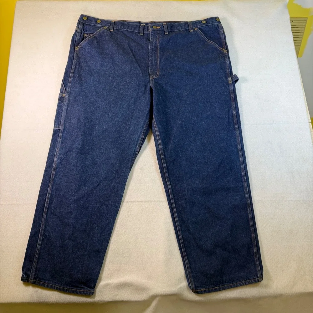 Big Bill | Jeans | Big Bill Mens Carpenter Jeans 48x3 Dark Wash Blue ...
